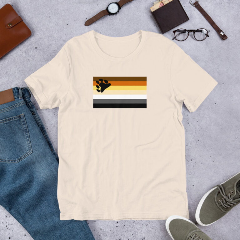 LGBT Pride TeesBear Pride Flag Tee • Cookie Pride LGBTQ
